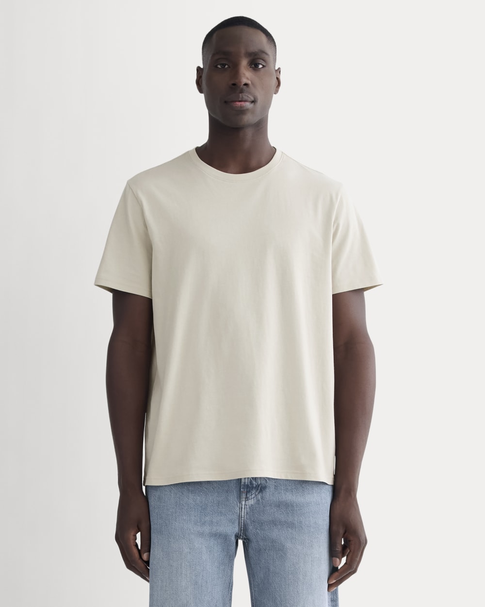The Essential Organic Crew | Silver Lining – Everlane