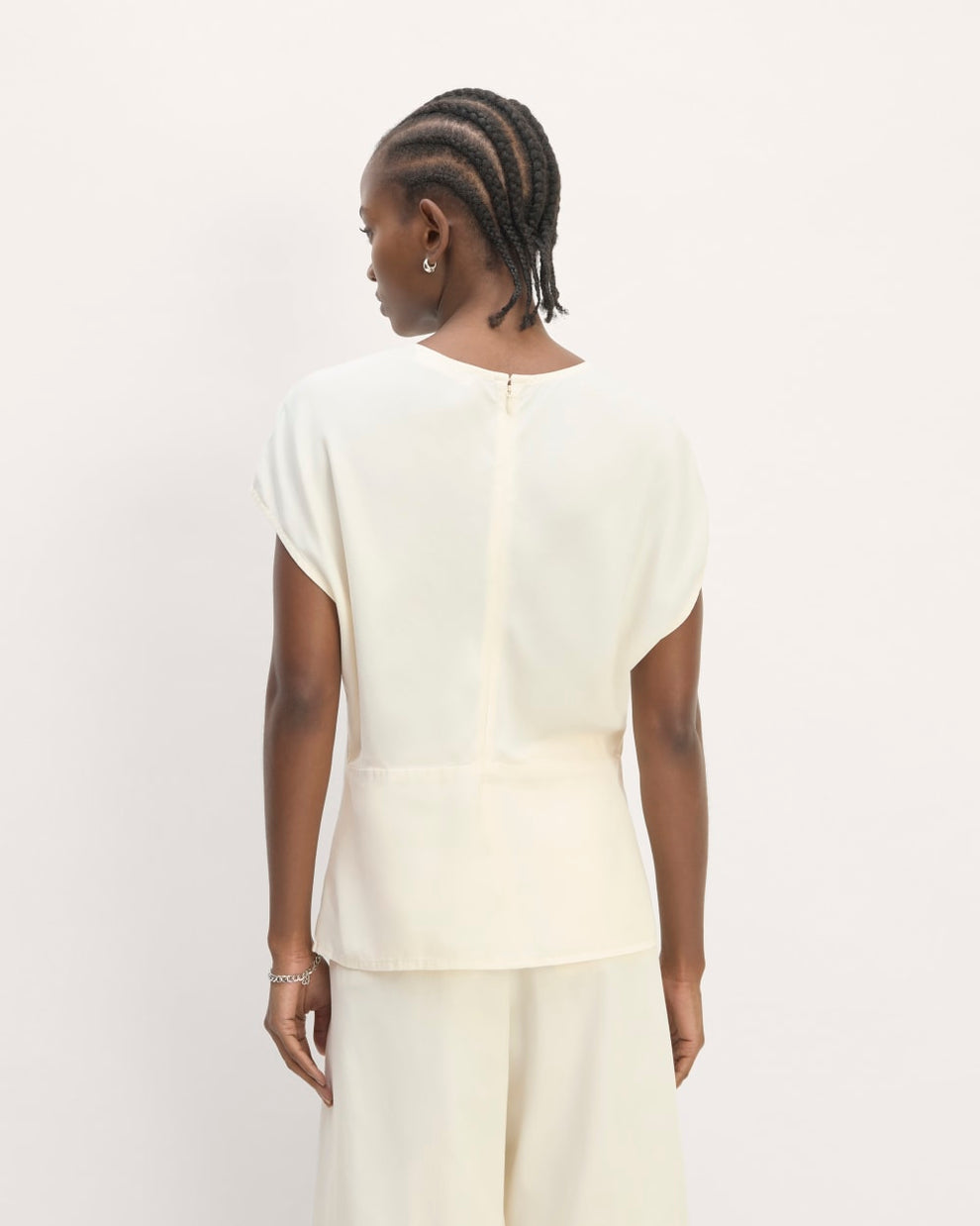 The Drape Top in Butterlite | Bone – Everlane
