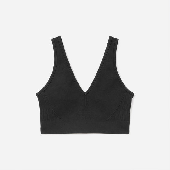 The Seamless Bra | Black – Everlane