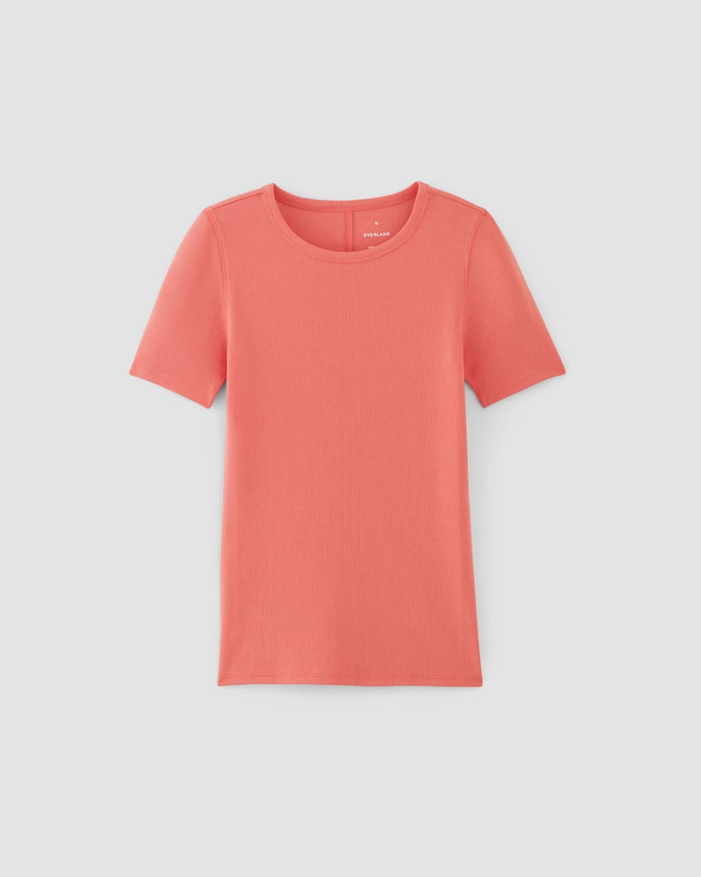 The Luxe Rib Crew | Coral – Everlane