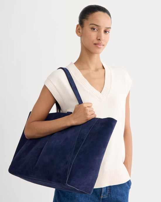 Studio Market Tote | Navy – Everlane