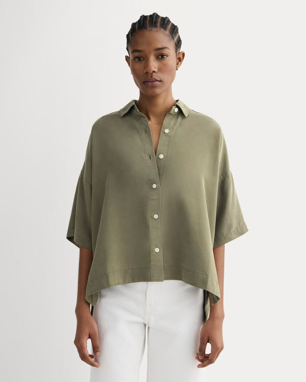 The Short-Sleeve Square Shirt in Butterlite | Kalamata – Everlane