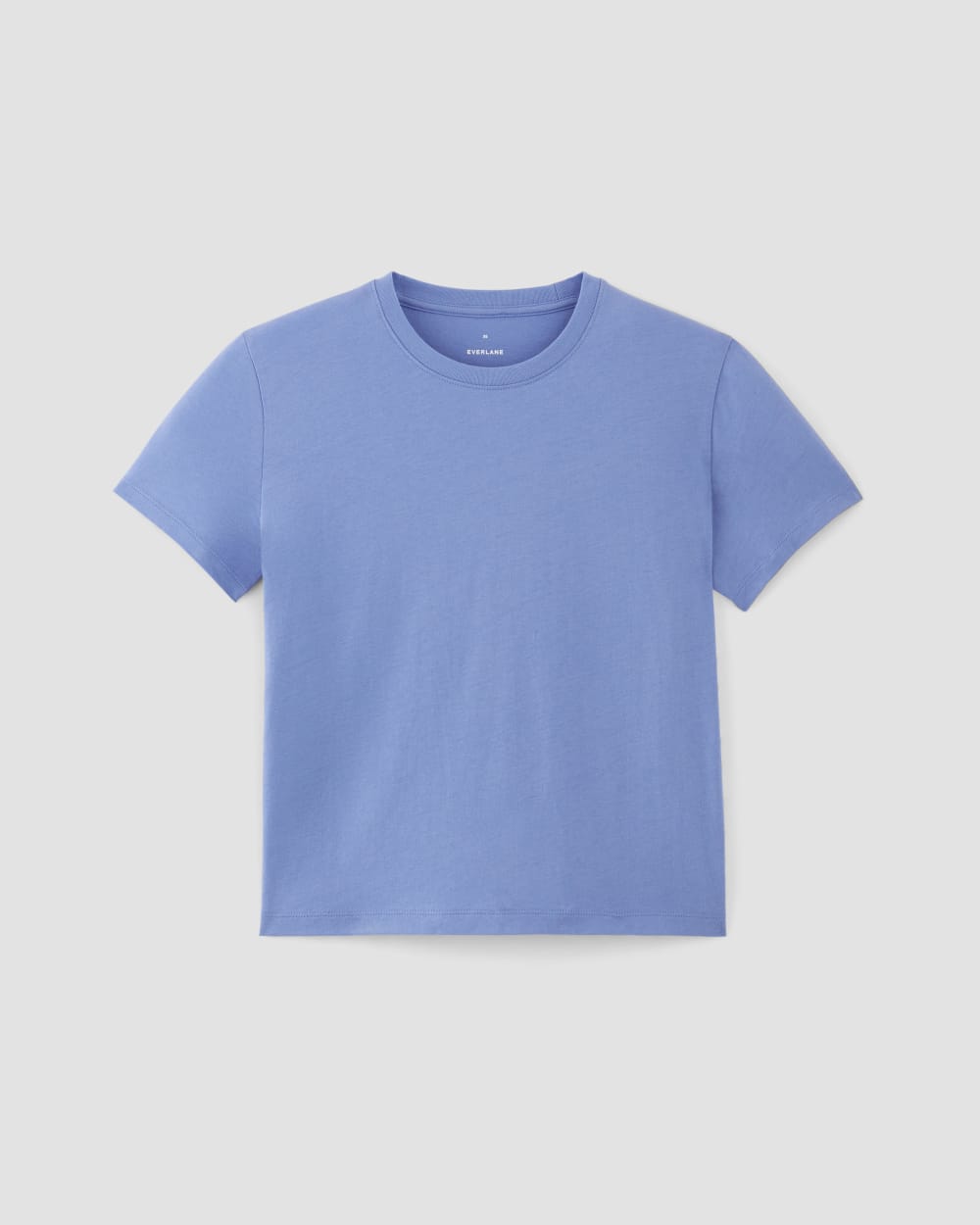 The Box-Cut Tee in Essential Cotton | Blue Opal | No Pocket – Everlane