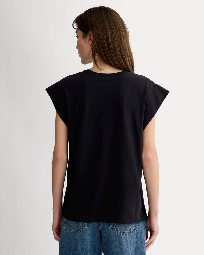The Muscle Tee in Essential Cotton | Black – Everlane