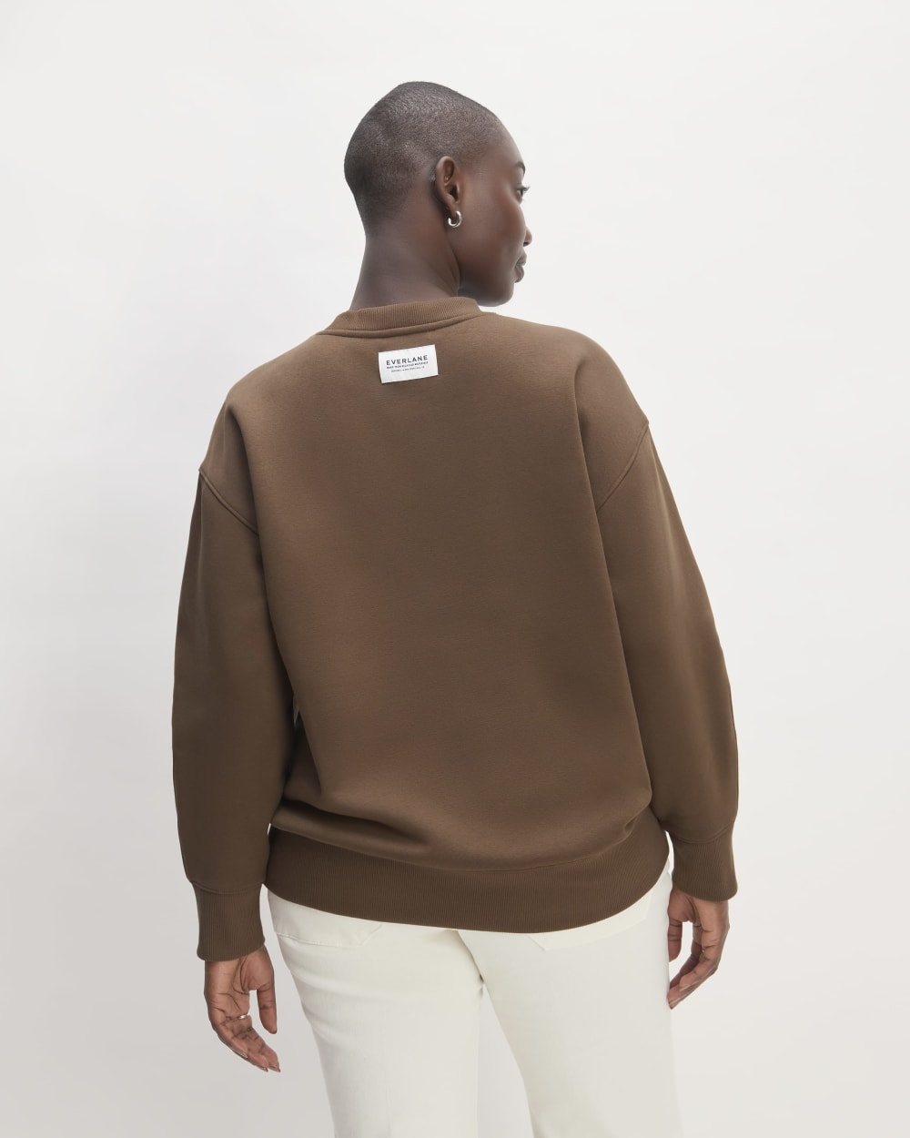 The ReTrack Oversized Crew | Cocoa – Everlane