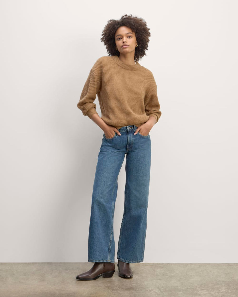 The Cocoon Crew in Alpaca | Tiger's Eye – Everlane