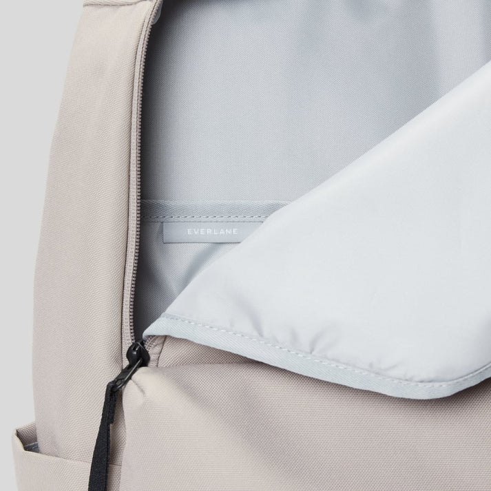 The ReNew Transit Backpack | Warm Quartz (with label) – Everlane