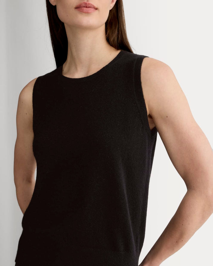 The Classic Tank in Cashmere | Black – Everlane