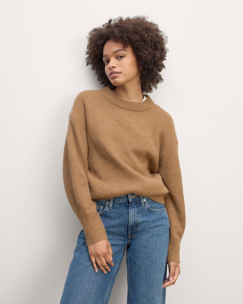 The Cocoon Crew in Alpaca | Tiger's Eye – Everlane