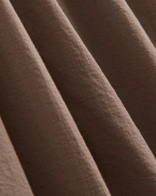 The Gauze Open-Back Dress | Mocha – Everlane