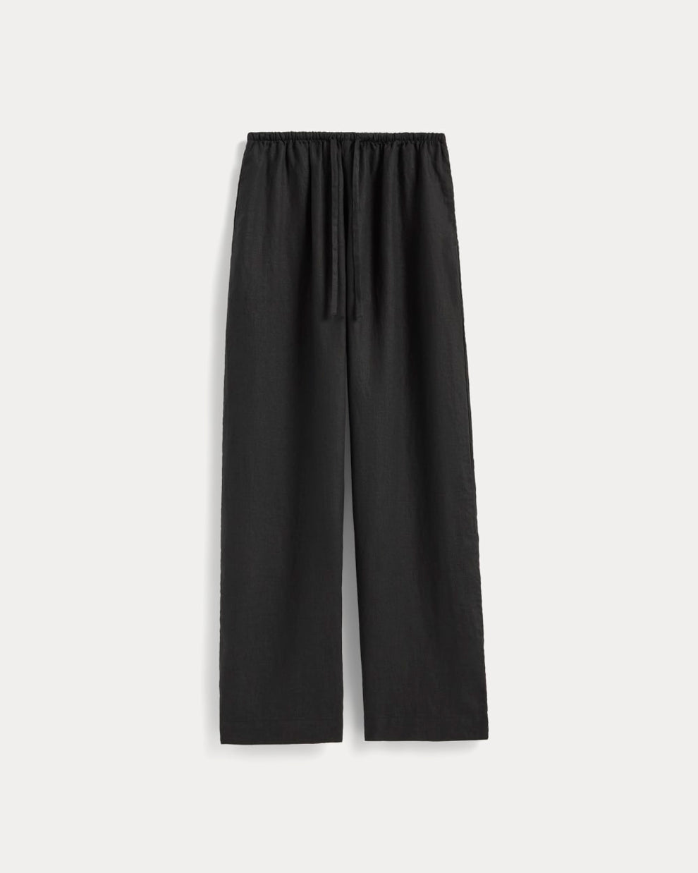 The Drawstring Pant in Linen | Black – Everlane