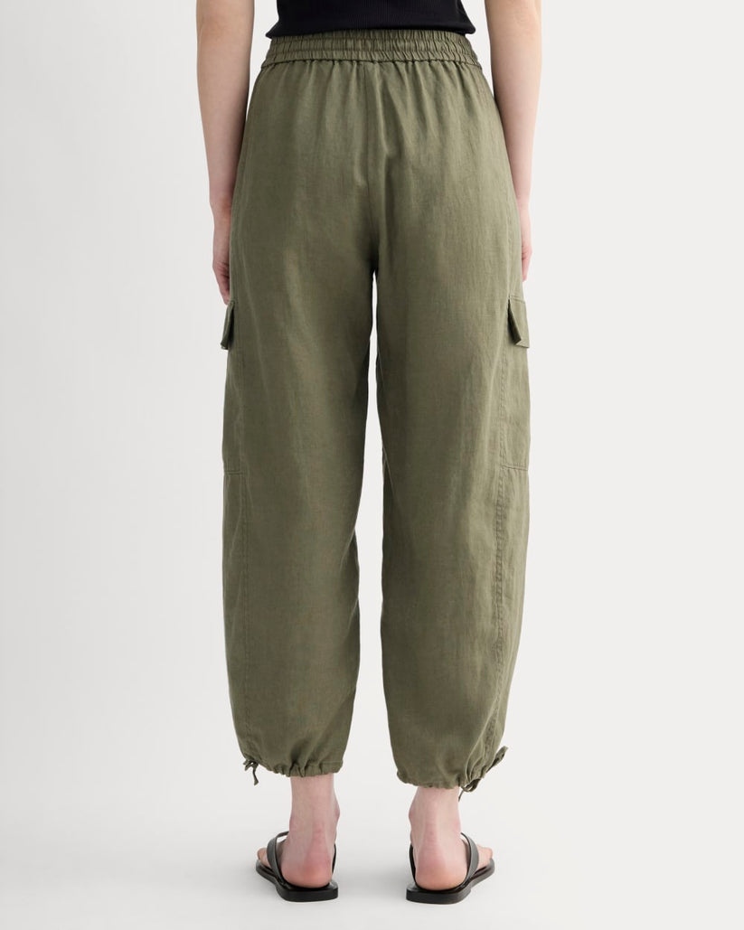 The Cargo Curve Pant in Linen | Kalamata – Everlane