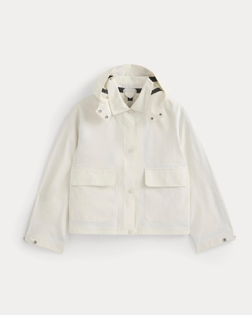 Re:Cycled Nylon Barrel Jacket | Bone – Everlane