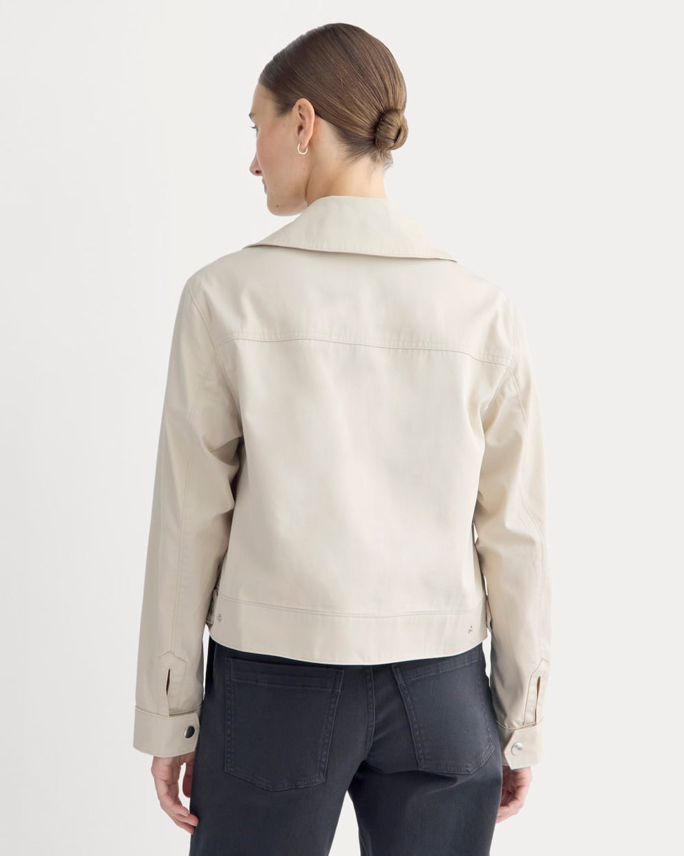 The Cropped Utility Jacket | Peyote – Everlane