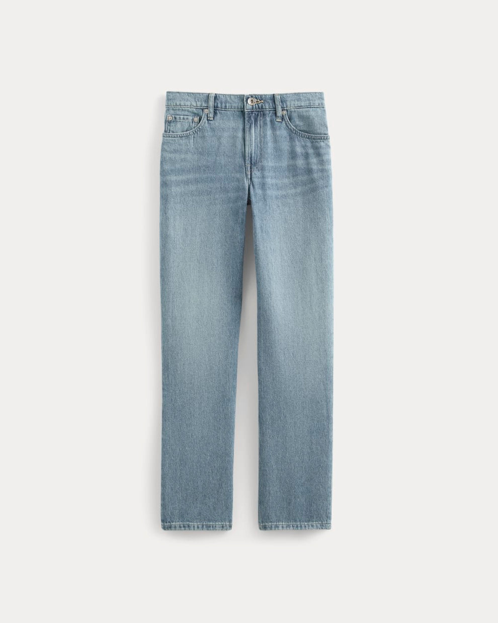 Low-Rise Straight Jean | Tungsten Scratch – Everlane