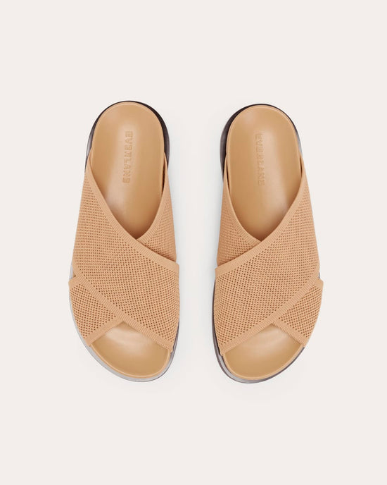 The ReKnit Form Crossover Sandal | Caramel – Everlane
