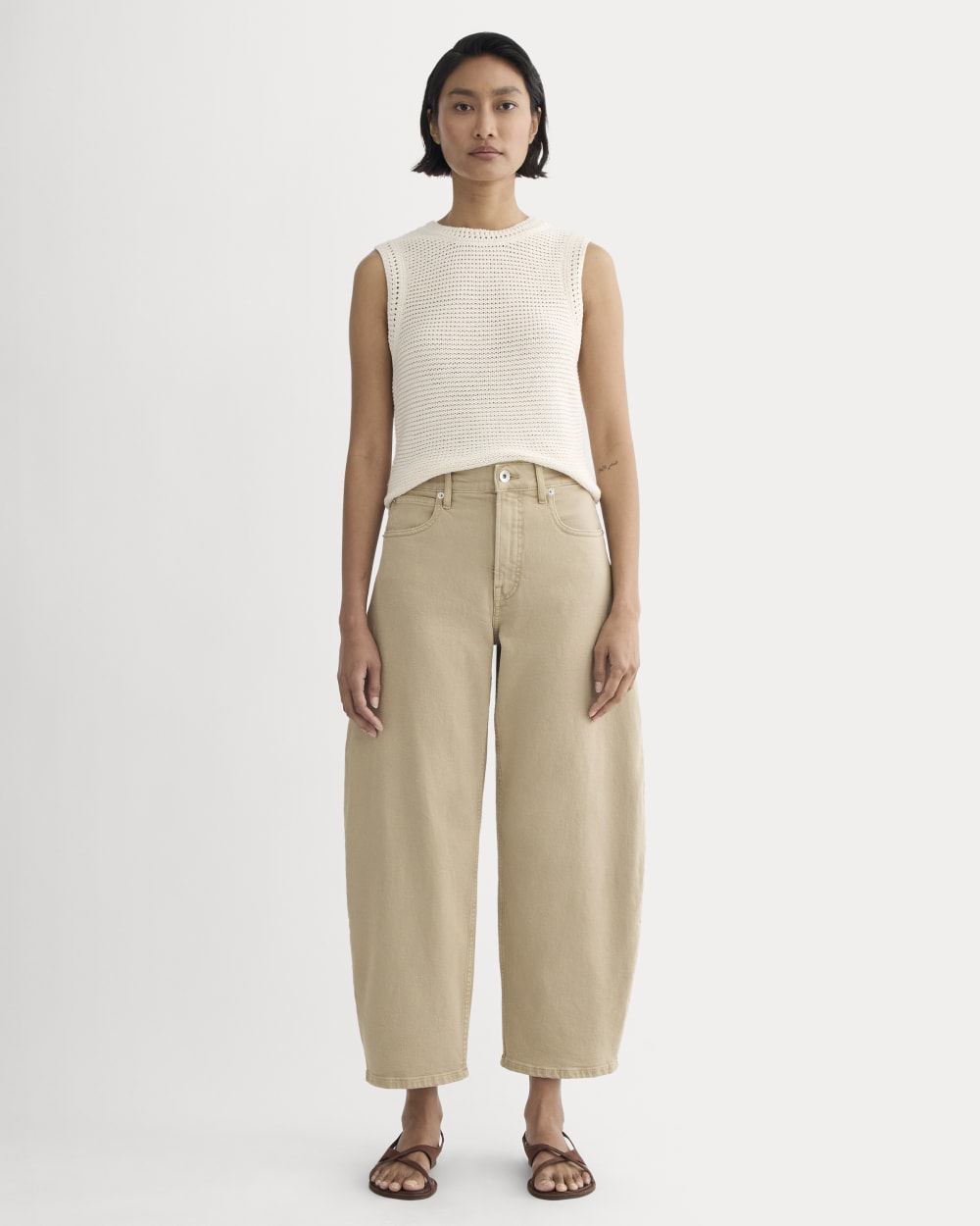 The Way-High® Curve Jean | Garment-Dyed Tan | 27" Inseam – Everlane
