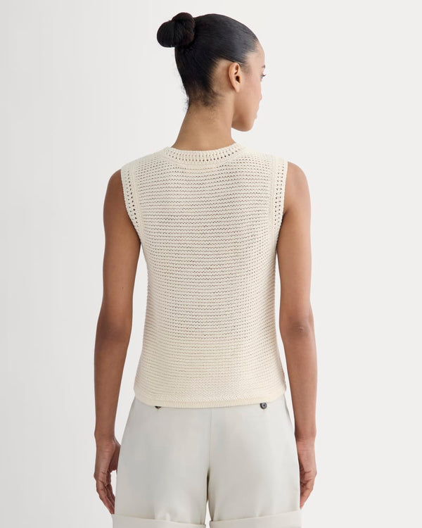 The Organic Cotton Open-Stitch Tank | Canvas – Everlane