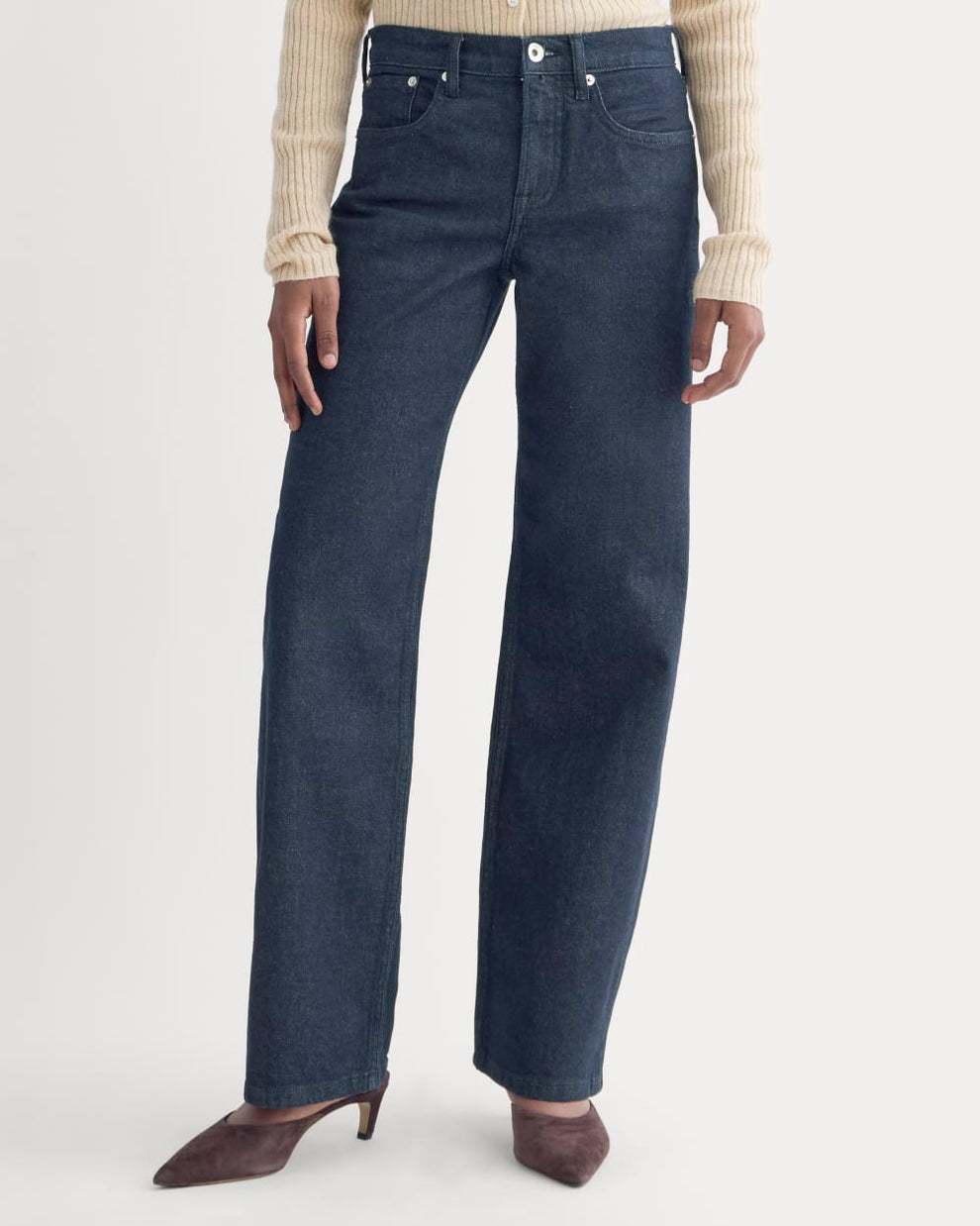 The Column Jean | Pure Blue | 33" Inseam – Everlane