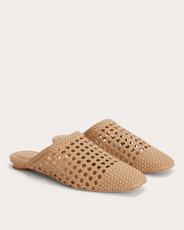 The Day Mule | Light Taupe Woven – Everlane