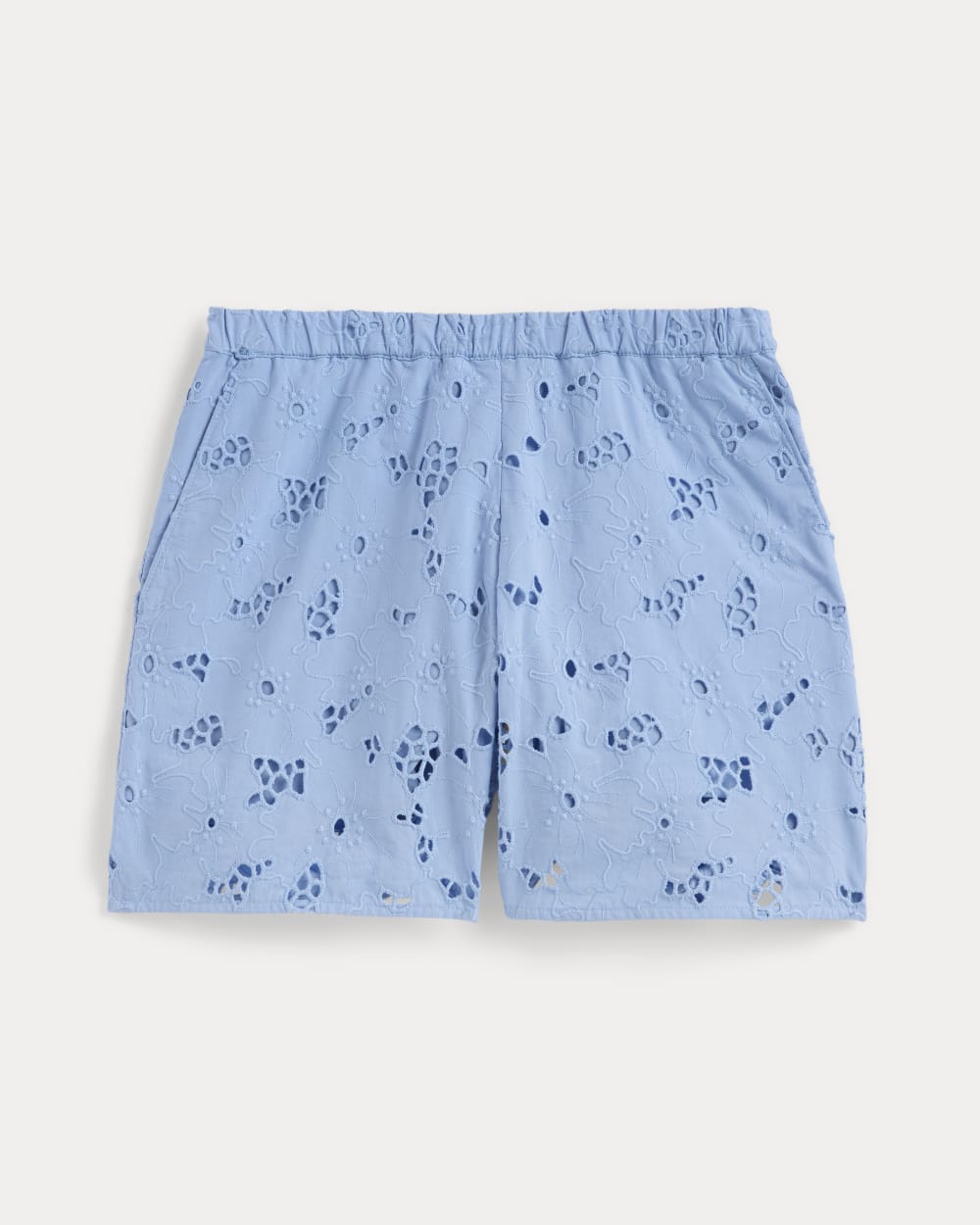 The Eyelet Pull-On Short | Sky Blue – Everlane
