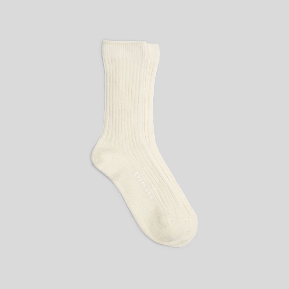 The Ribbed Sweater Sock | Canvas – Everlane