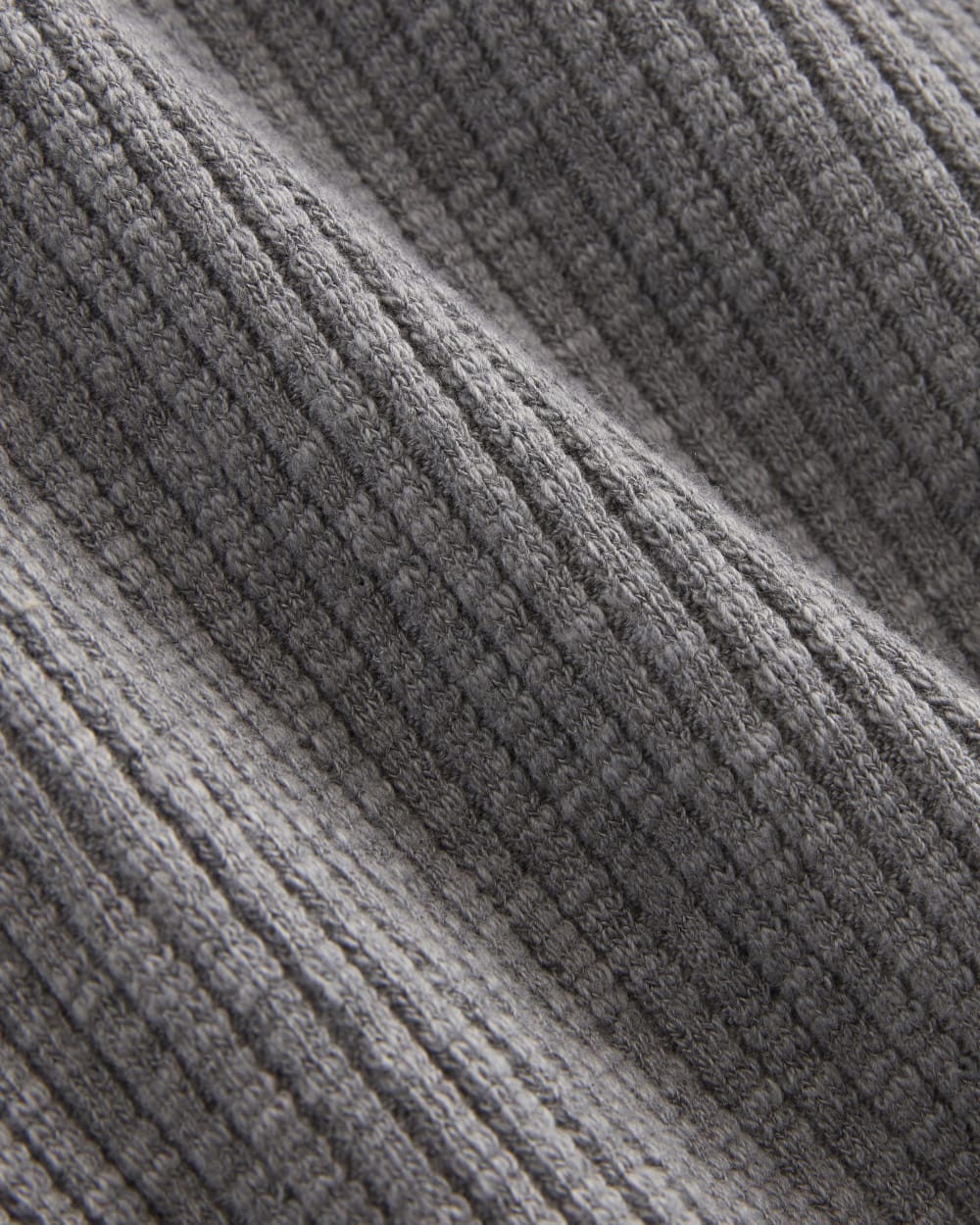The Cozy Rib Long-Sleeve Tee | Mid Heather Grey – Everlane