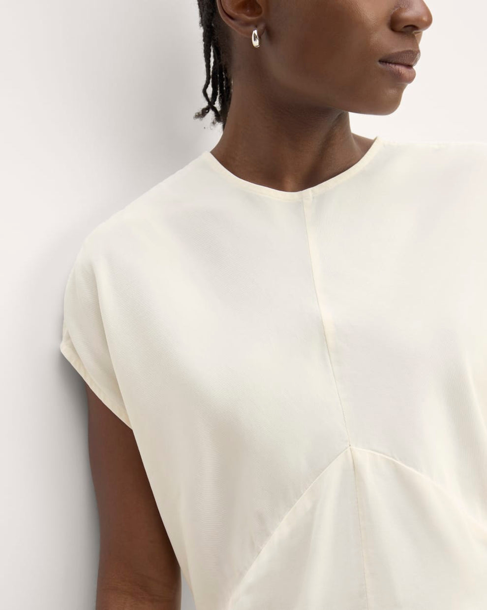 The Drape Top in Butterlite | Bone – Everlane