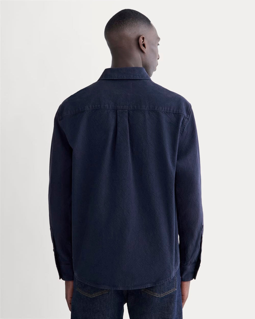 The Canvas Organic Cotton Overshirt | Navy – Everlane