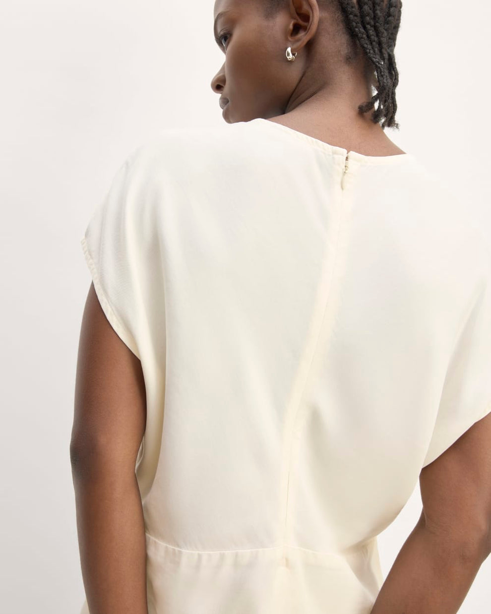 The Drape Top in Butterlite | Bone – Everlane