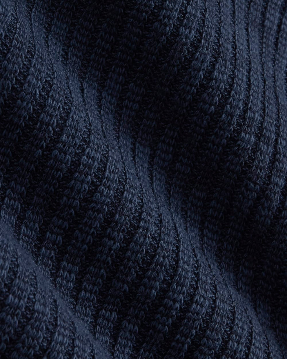 The Cozy Rib Long-Sleeve Tee | Navy – Everlane