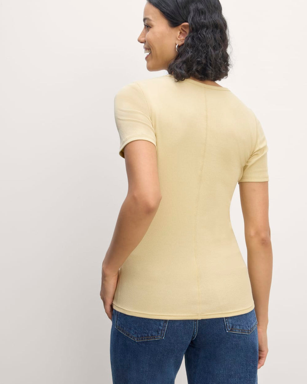 The Luxe Rib Crew | Parsnip – Everlane