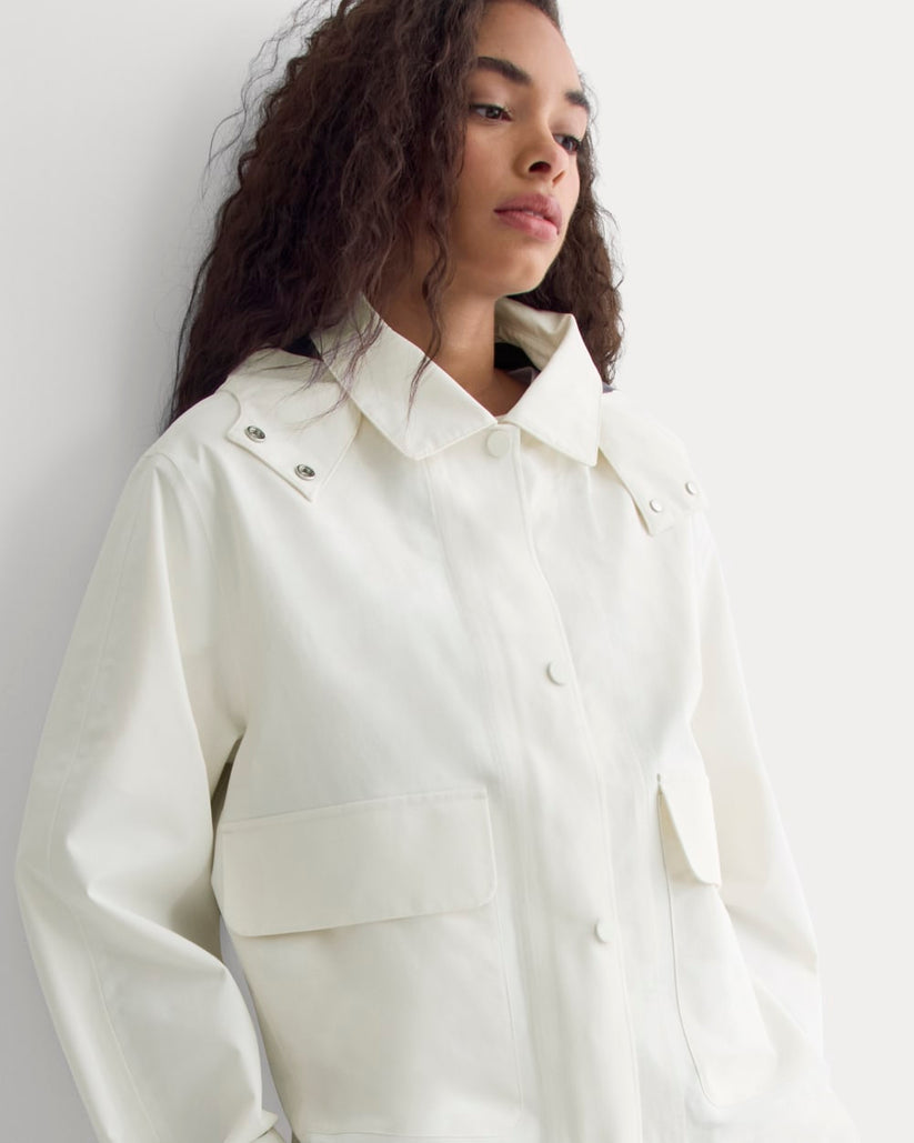 Re:Cycled Nylon Barrel Jacket | Bone – Everlane