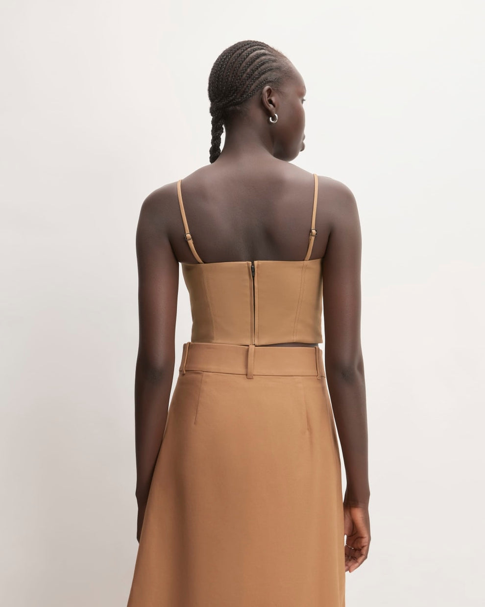 The Structured Cotton Bustier | Toasted Coconut – Everlane
