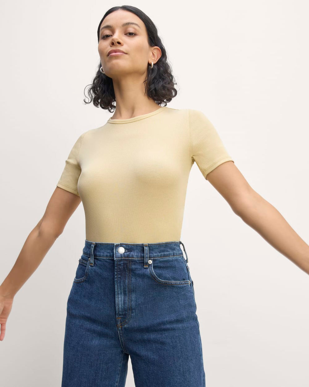 The Luxe Rib Crew | Parsnip – Everlane