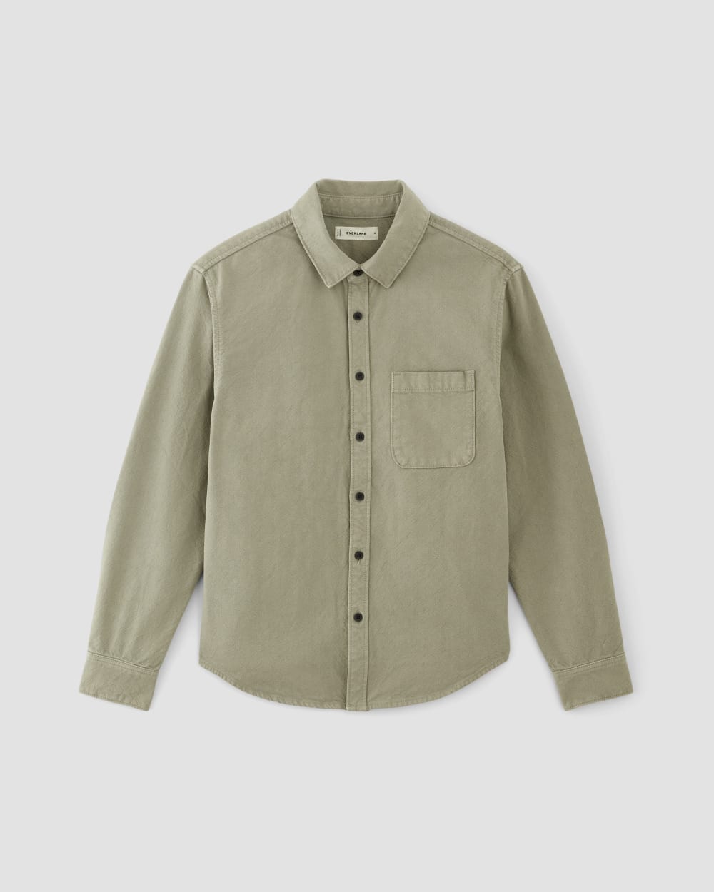The Canvas Organic Cotton Overshirt | Sage Green – Everlane
