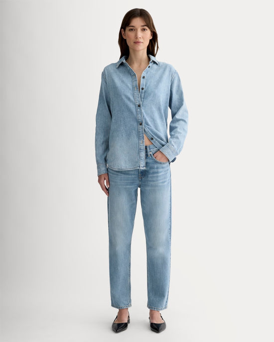 The Super-Soft Relaxed Jean | Weathered Blue – Everlane