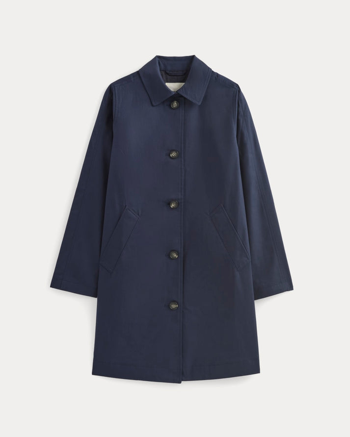 The Mac Coat | Navy – Everlane