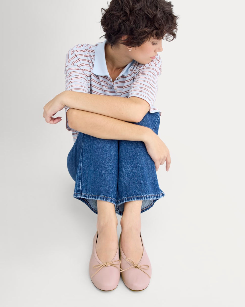Made in Italy Ballet Flat | Pale Mauve – Everlane