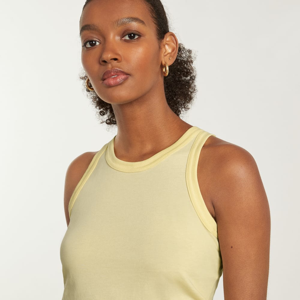 The Tank in Essential Cotton | Pastel Yellow – Everlane