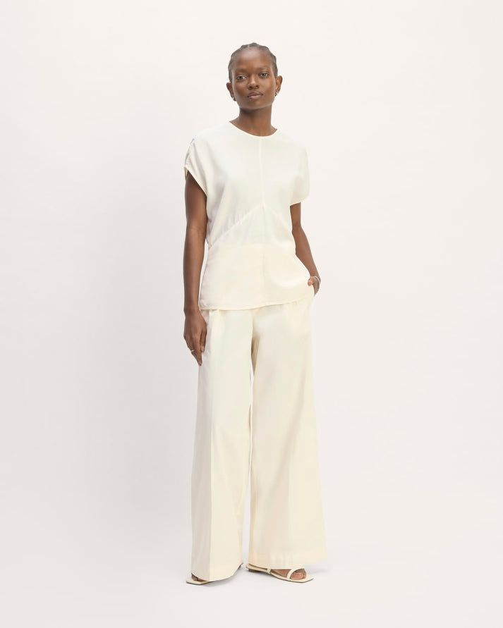 The Drape Top in Butterlite | Bone – Everlane