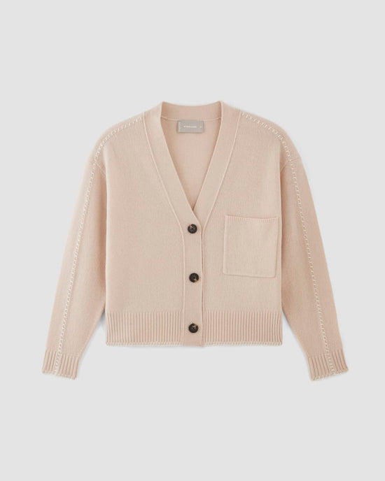 The Good Merino Wool Cardigan | Buttermilk / White – Everlane
