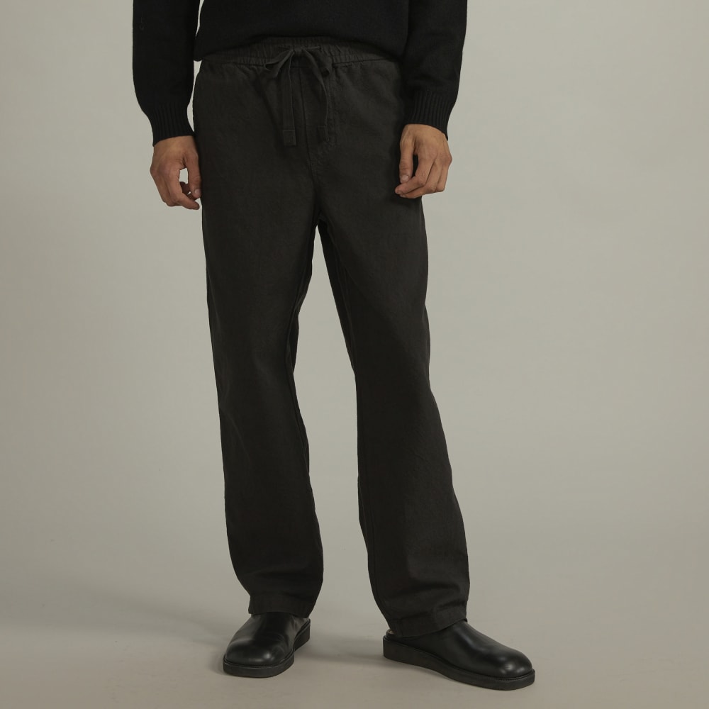 The Canvas Organic Cotton Drawstring Pant | Black – Everlane