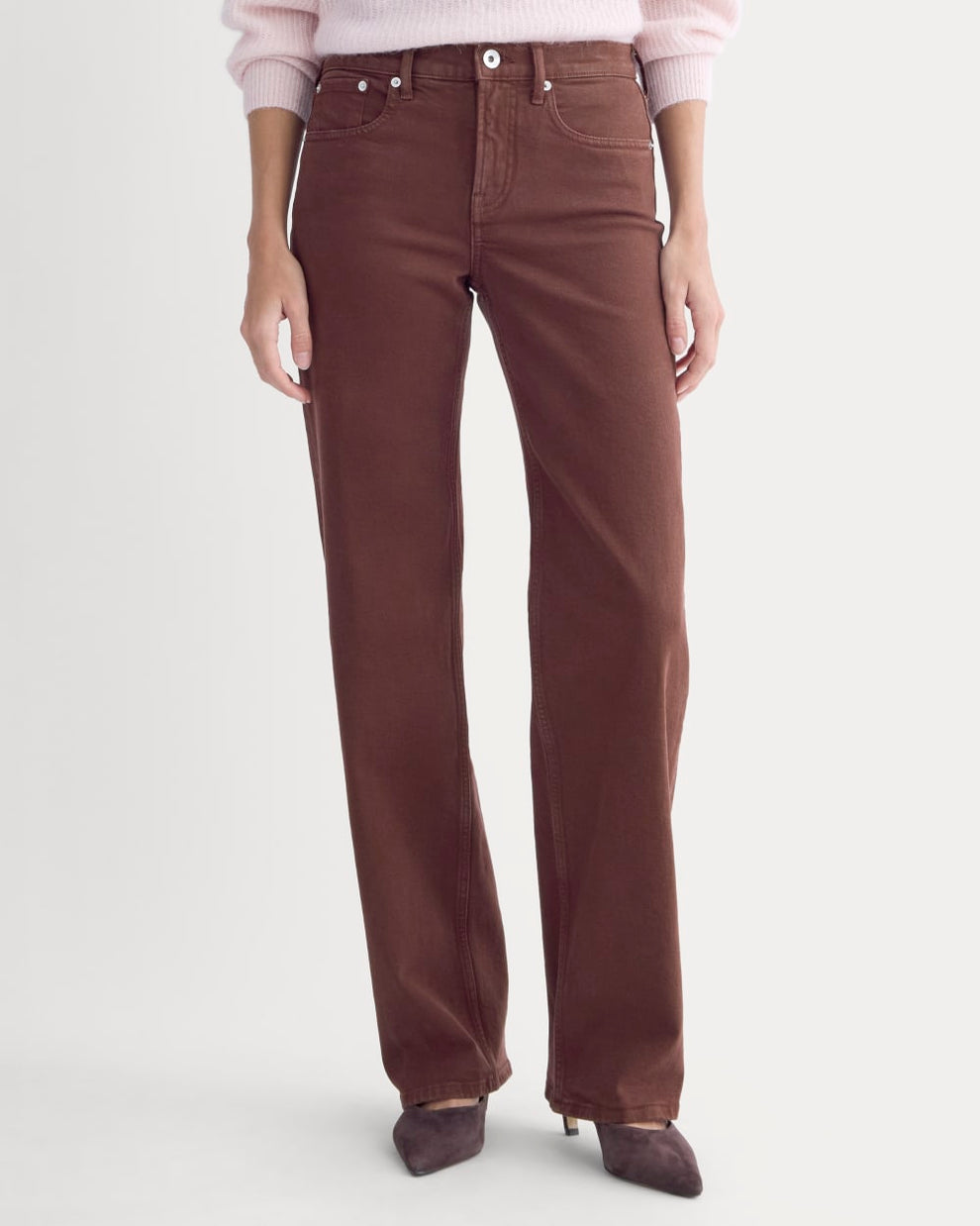 The Column Jean | Bitter Chocolate | 33" Inseam – Everlane