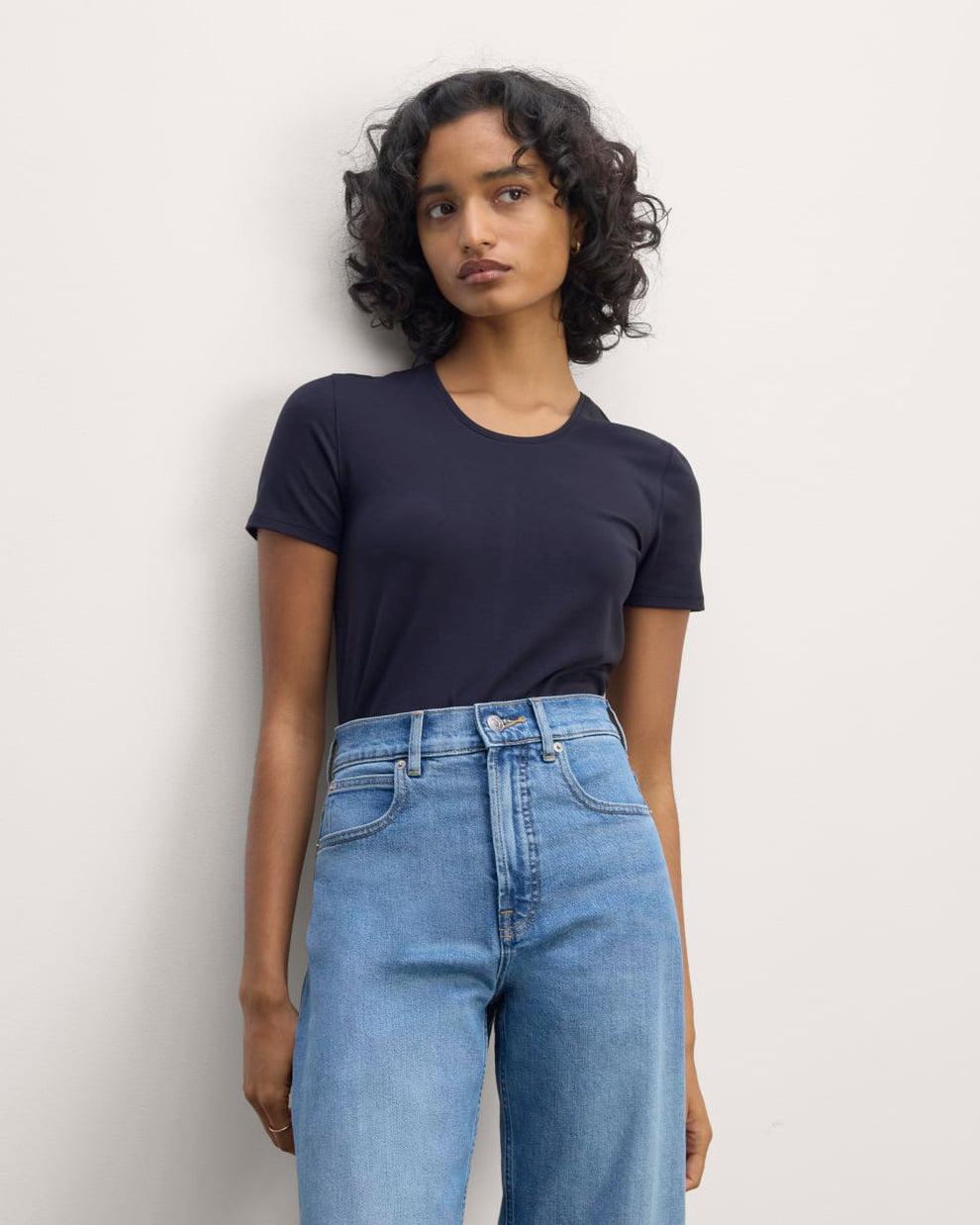 The Form Tee | Navy – Everlane