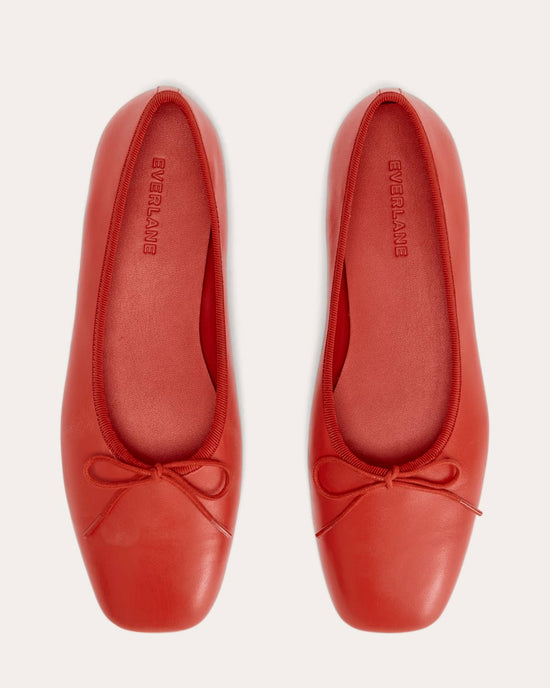 The Day Ballet Flat | Poppy Red – Everlane