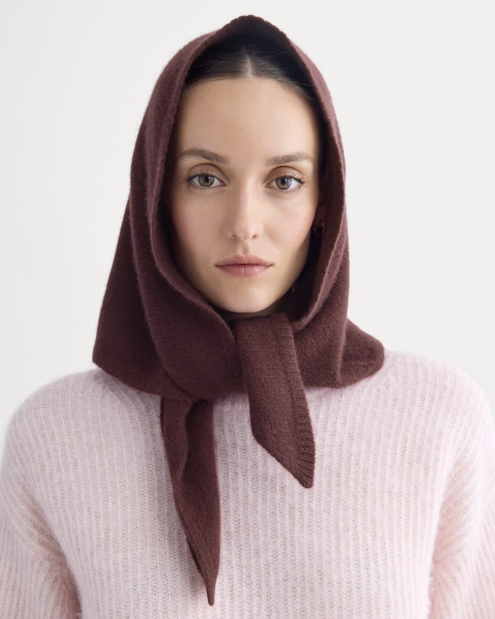 Cashmere Lovergirl Large Kerchief | Burgundy – Everlane
