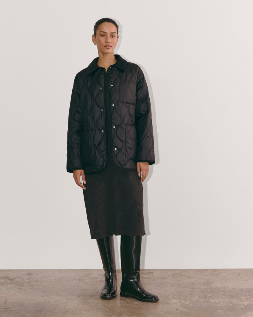 The Quilted Ranch Jacket | Black – Everlane