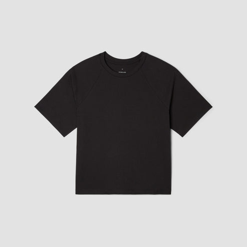 The Organic Cotton Raglan Tee | Black – Everlane