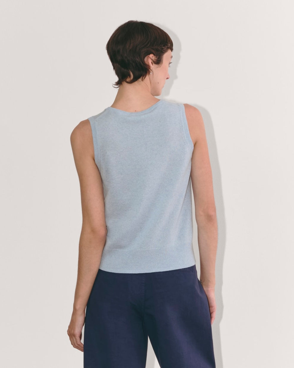 The Classic Tank in Cashmere | Sky Blue – Everlane